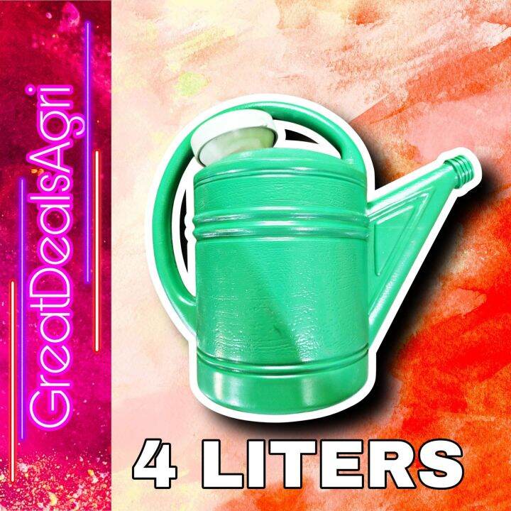 WATERING CAN / PLASTIC LAGADERA (4 LITERS) MEDIUM | Lazada PH
