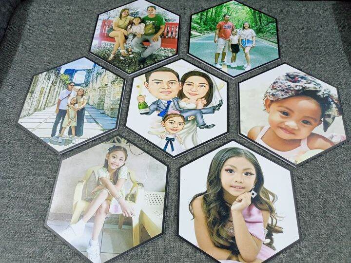 7pcs Bundle Hexagon Sintra Board (flat-type) | Lazada PH