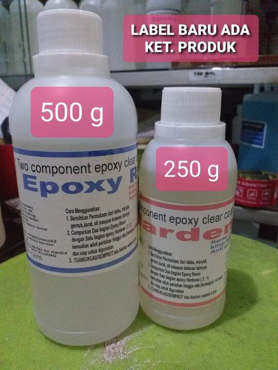 EPOXY RESIN BENING CLEAR COATING ART DECO 750 grm | Lazada Indonesia