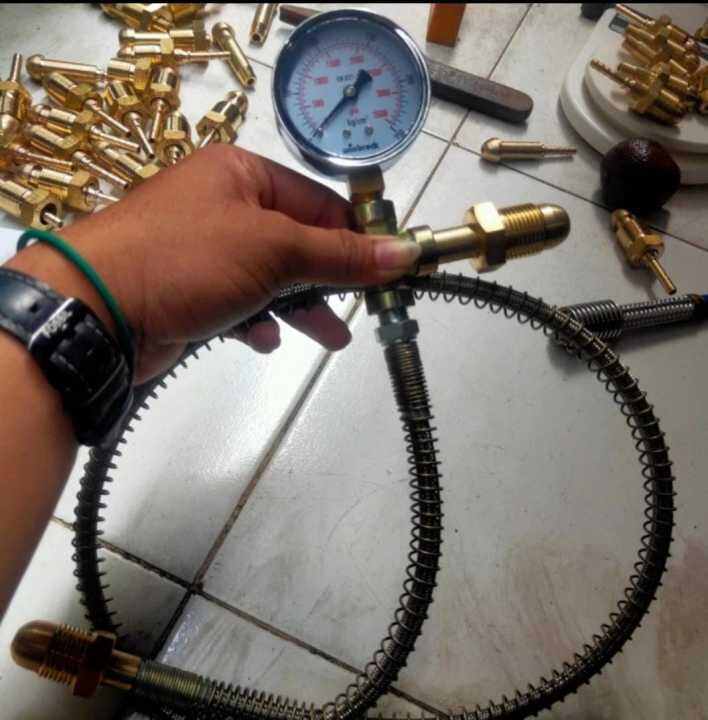 selang transfer oksigen tabung besar ke tabung kecil | Lazada Indonesia