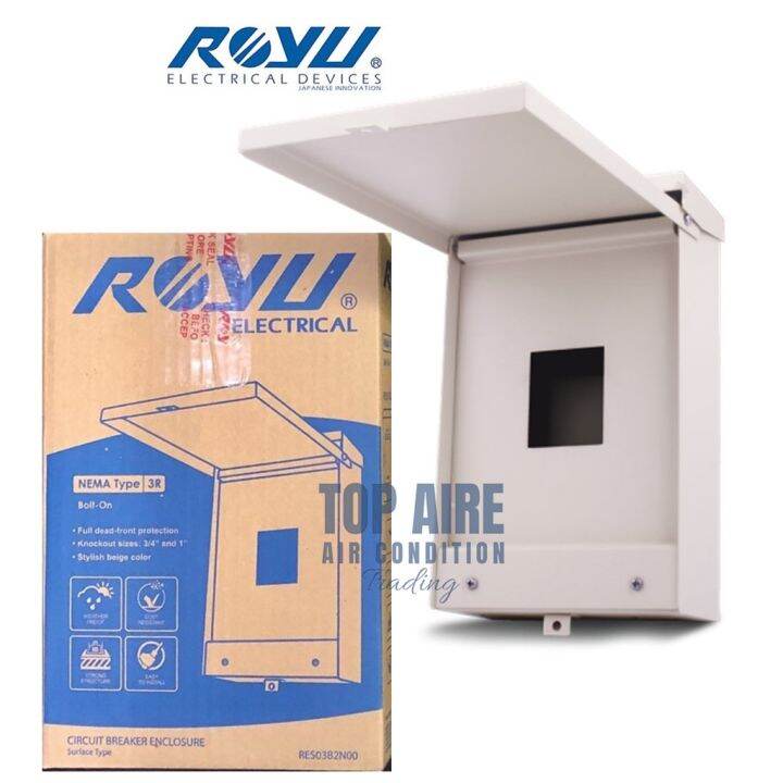 ROYU NEMA 3R ENCLOSURE BOLT-ON (ENCLOSURE ONLY OR SET WITH CIRCUIT ...