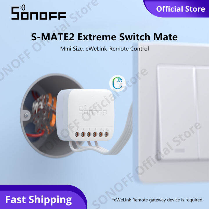 SONOFF S-MATE2 Mini eWeLink Remote Control Switch Smart Scene Control ...