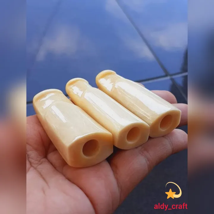 once pipa rokok tulang iga duyung motif persegi mini | Lazada Indonesia