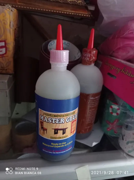 lem kayu basah merk master glue untuk kayu basah. lem PU master glue 500 gram | Lazada Indonesia