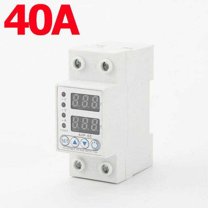 อุปกรณ์ป้องกันแรงดันไฟฟ้าเกิน ชิโนทามเมอร์ ac AVP-40/63A 220V Sinotimer ...