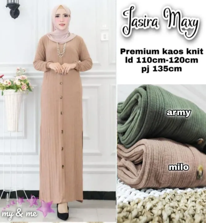 Jasira dan Tora Maxy Selkey/dress kekinian/dress trendy/dress terbaru ...
