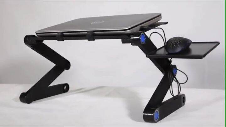 Laptop Table Adjustable Multi-functional Foldable Laptop Desk with ...