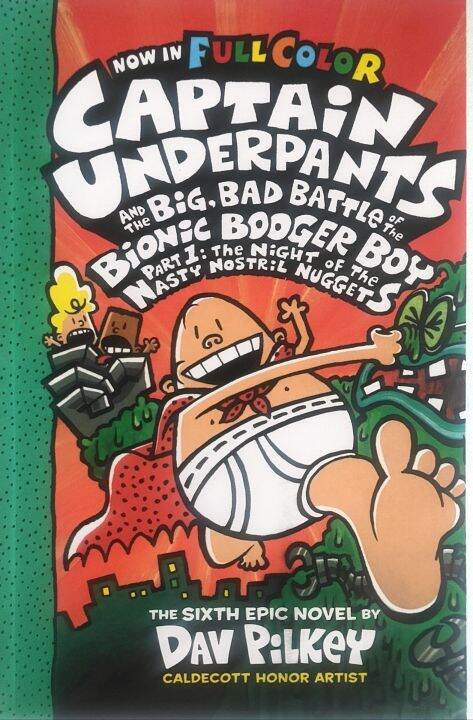Full Colour Edition Captain Underpants and the Big, Bad Battle of the ...