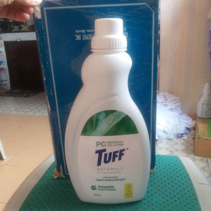 TUFF NATURAL LIQUID LAUNDRY DETERGENT 1000ML | Lazada PH