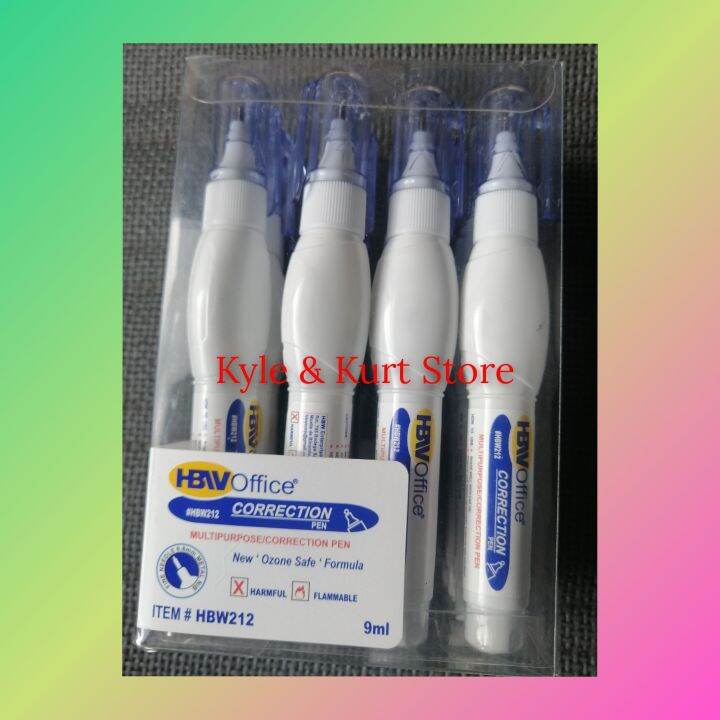 Correction Pen HBW Office Sold Per Piece 9ml | Lazada PH
