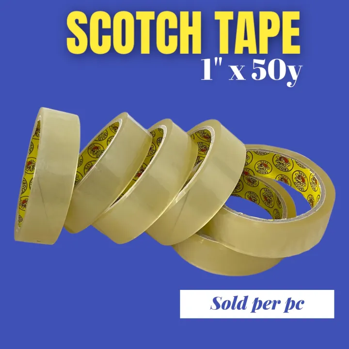 Scotch Tape Crocodile 1" x 50y (Sold Per Pc) High Quality | Lazada PH