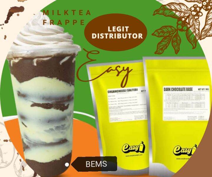 EASY BRAND milktea frappe flavor powder | Lazada PH
