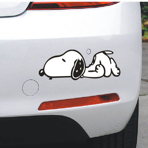 Snoopy Car Stickers Personalized Creative Car Stickers Cover Scratches ...