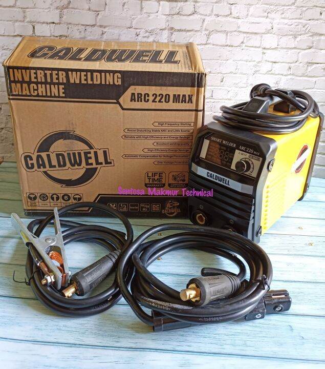 CALDWELL ARC 220 MAX Inverter Mesin Trafo Las Welding Machine | Lazada Indonesia