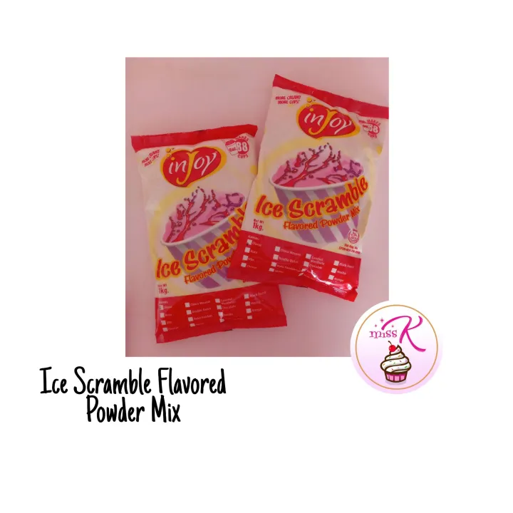 Injoy Ice Scramble Flavored Powder Mix | 1 kg | Lazada PH