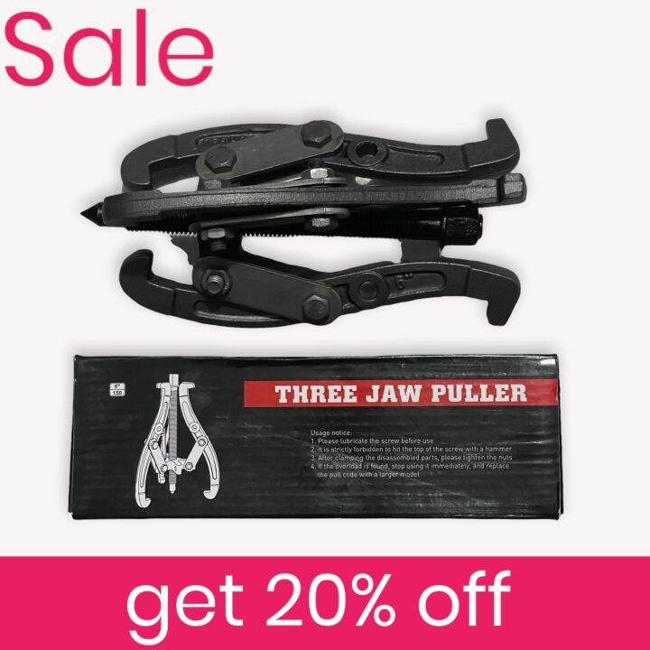 Three Jaw Puller Bearing Remover Universal Triangle Puller | Lazada PH