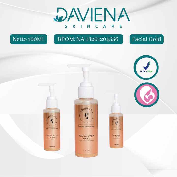 Daviena Skincare Facial Gold Series | Lazada Indonesia