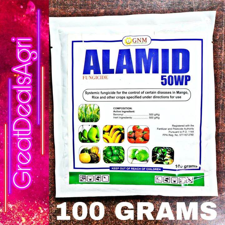 ALAMID 50WP BENOMYL FUNGICIDE (100g) BY GNM AGRIVENTURES INC. | Lazada PH