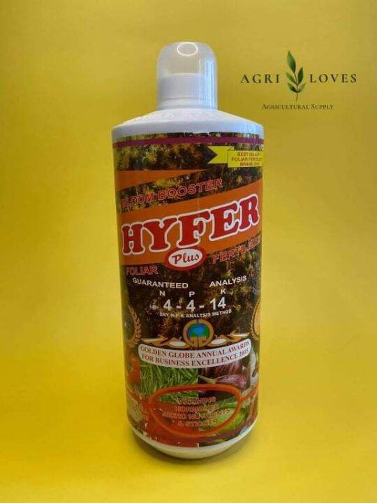 Hyfer Plus Bloom Booster Foliar Fertilizer (1 Liter) | Lazada PH