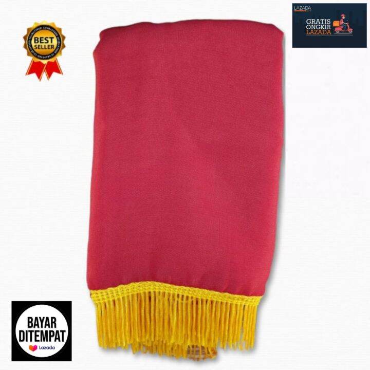 Selendang Tari Gandrung // Sampur Tari remo warna merah | Lazada Indonesia