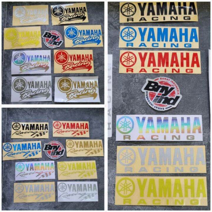 STICKER STIKER YAMAHA RACING CUTTING | Lazada Indonesia