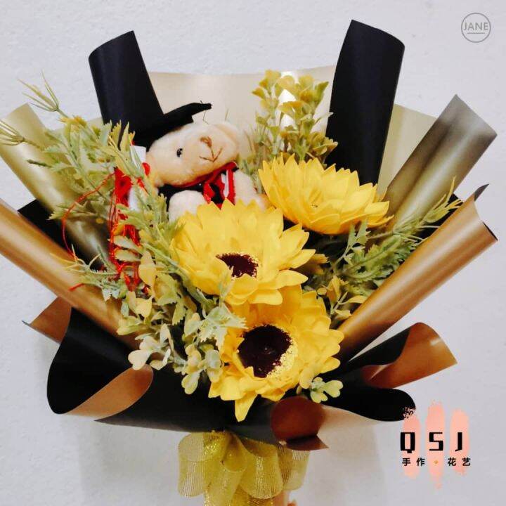 Graduation bouquet/Convocation bouquet/毕业花束 | Lazada