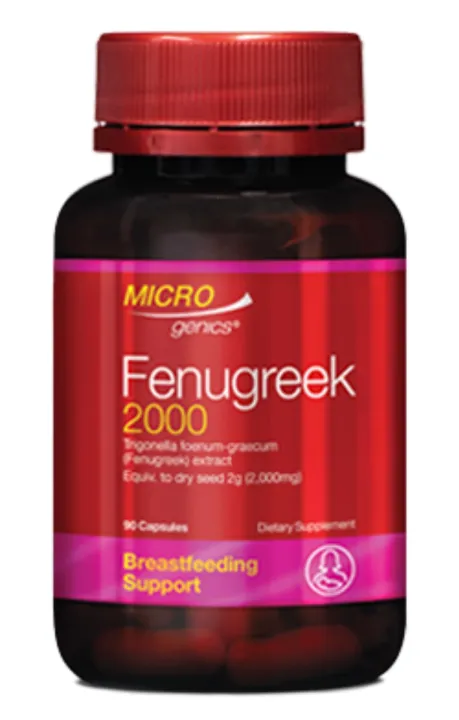 Microgenics Fenugreek 2000mg 90 Capsules | Lazada.co.th