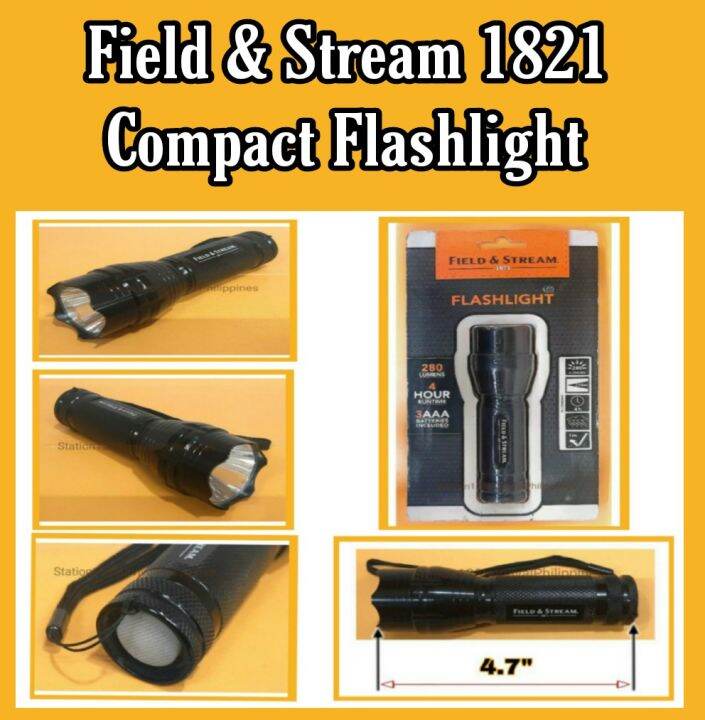 Field & Stream 1821 Compact Flashlight | Lazada PH