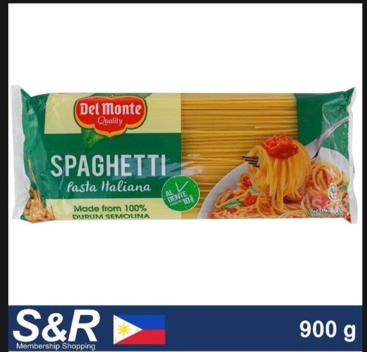 DEL MONTE Spaghetti Pasta Italiana 900g | Lazada PH