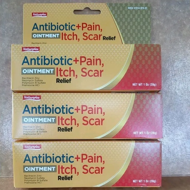 MADE IN USA NATUREPLEX Triple Antibiotic+Pain Ointment Relief 28g | Lazada PH