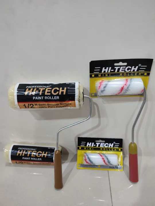 Hi Tech Roller Mini Cotton Brush 4', Polyester 7' and Refill for 4' and 7' | Lazada PH