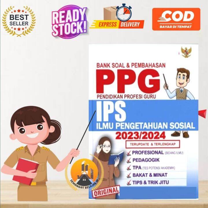 BUKU PPG IPS 2023-2024 BUKU PENDIDIKAN PROFESI GURU IPS | Lazada Indonesia