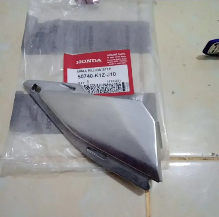 besi foot step injekan boncengan belakang kiri arm L pillion step pcx ...