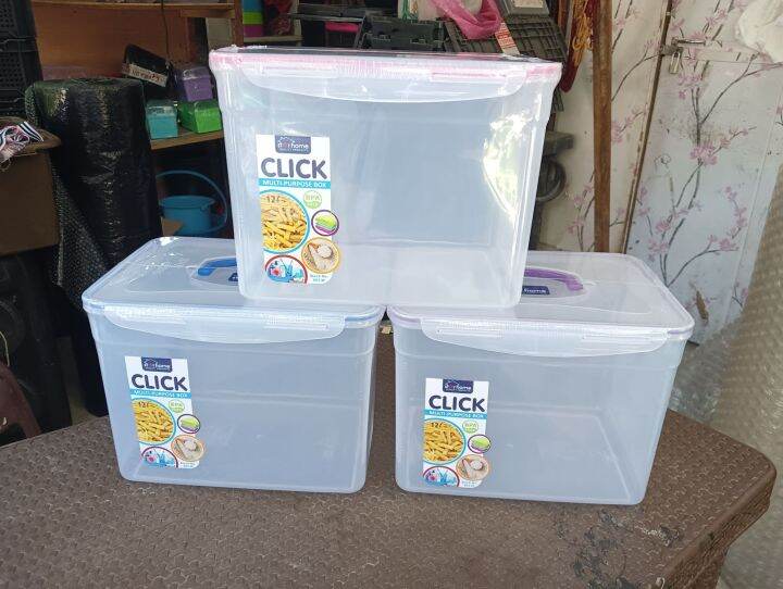 multi-purpose box/ click food 12liter | Lazada PH