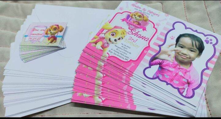 3R Size Invitation with Free Envelop | Lazada PH