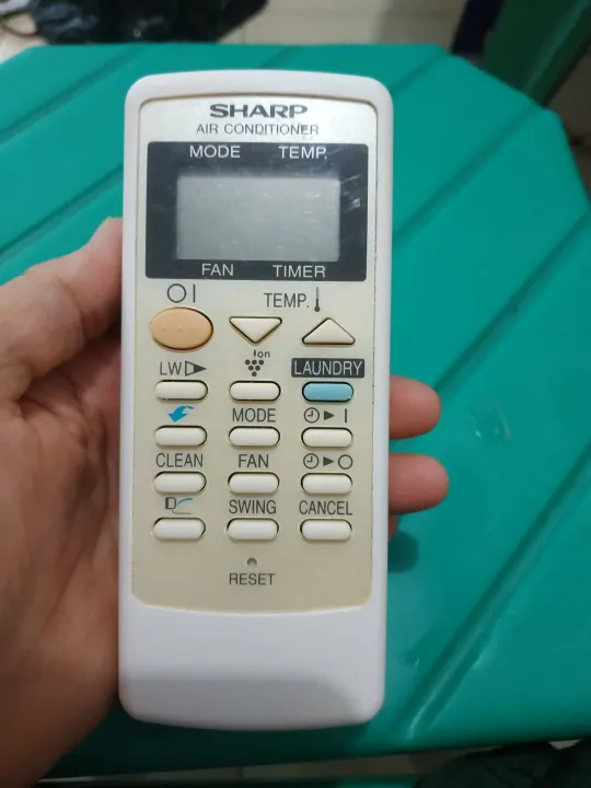 REMOT AC SHARP ION LAUNDRY ORIGINAL - Air Conditioner | Lazada Indonesia