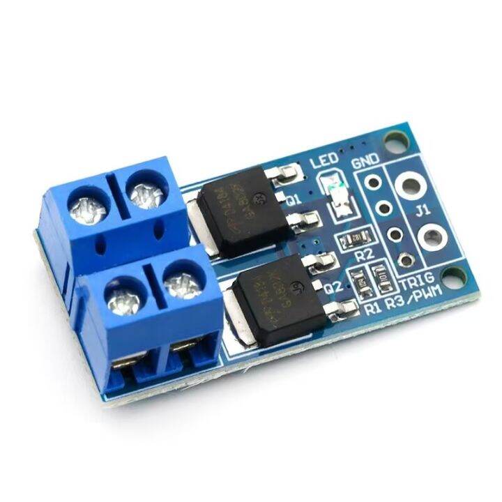 High Power 15A 400W MOS FET Trigger Switch Drive Module PWM Regulator ...