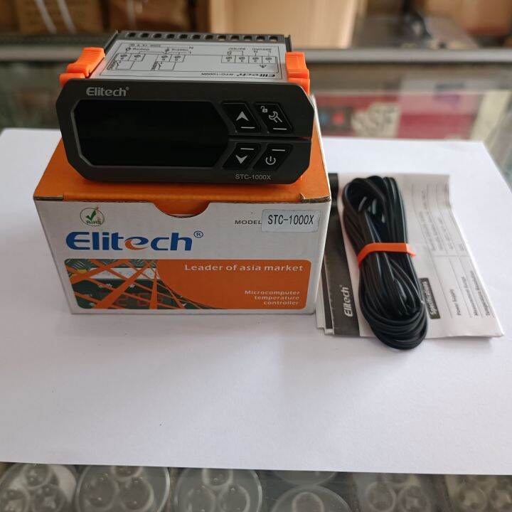 temperature controller / thermostat digital elitech STC-1000X | Lazada ...