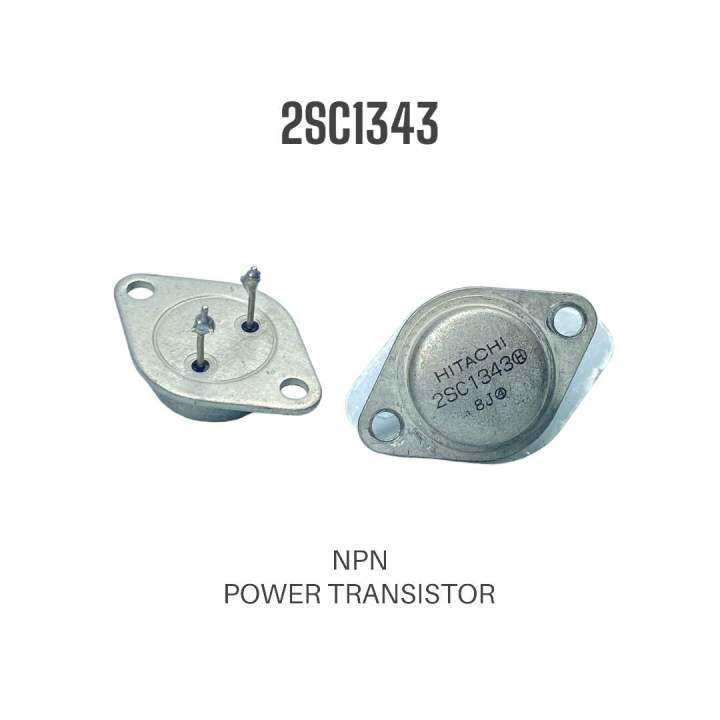 2SC1343 C1343TO-3 Silicon NPN Power Transistor HITACHI JAPAN (สินค้ามือ ...