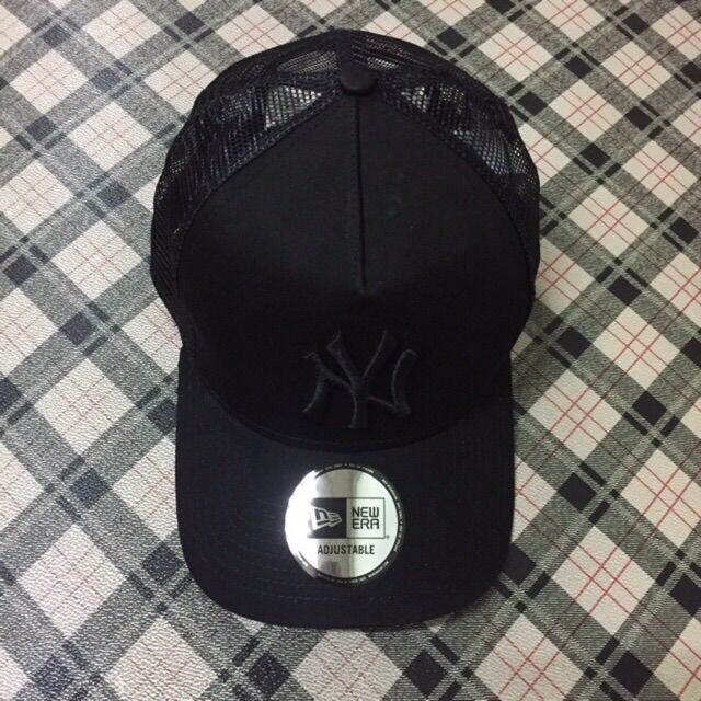 New Era All Black Trucker Cap | Lazada.co.th