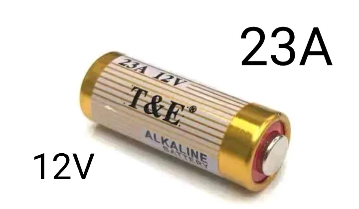 Original T&E 23A 12V High Voltage Alkaline Remote Battery (1 card 5pcs ...