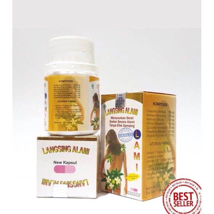 LAMI Putih - Kapsul Pelangsing /Obat kurus | Lazada