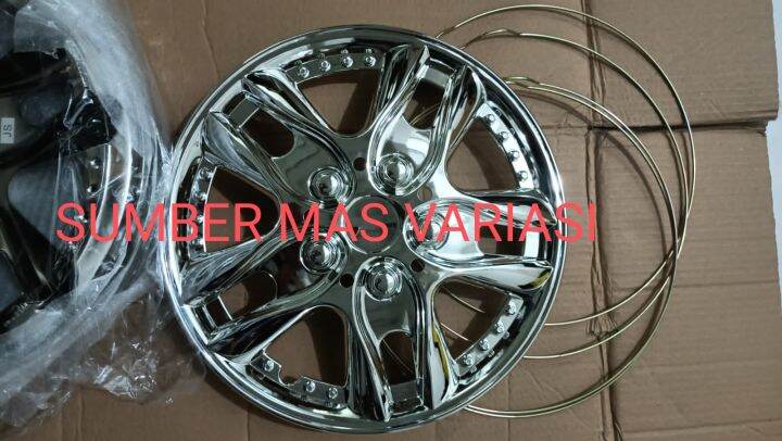 Cover Velg Dop Roda Ring 15 Cocok Untuk Velg Kaleng Rush Terios ...