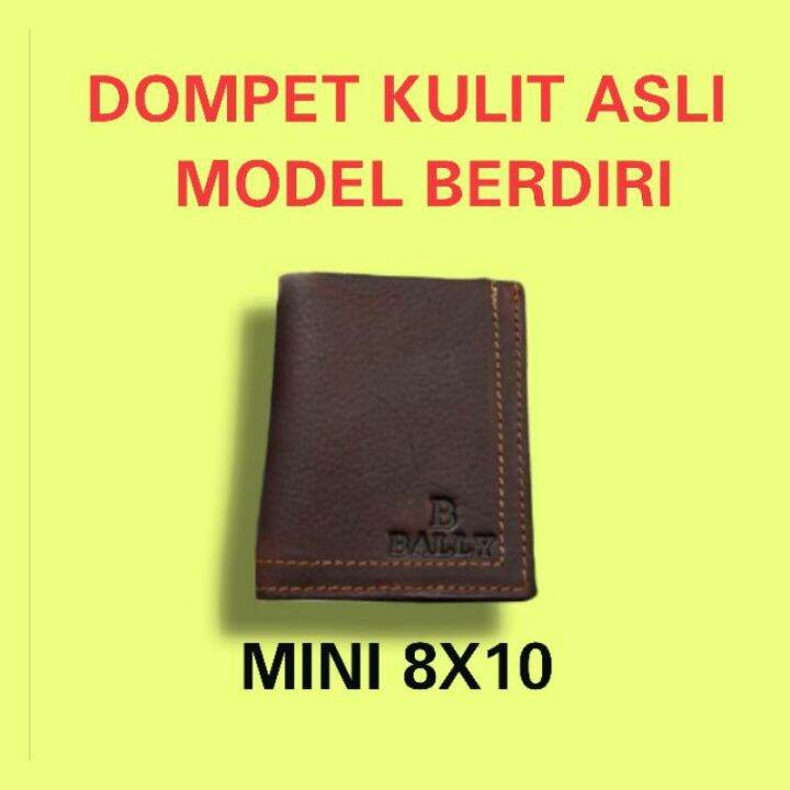 DOMPET KULIT SAPI UKURAN MINI SLIM /DOMPET PRIA/BUATAN GARUT | Lazada ...