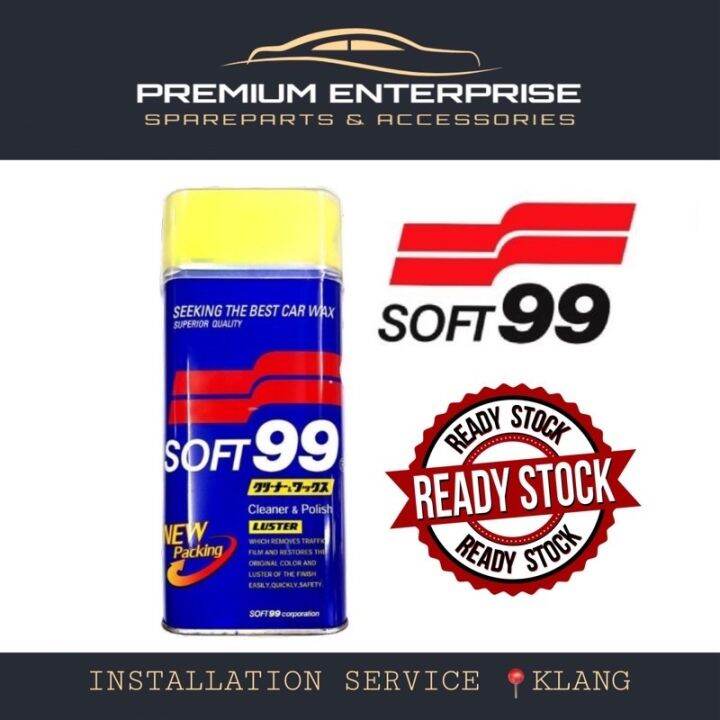 SOFT 99 LUSTER CLEANER & WAX POLISH / 100% ORIGINAL JAPAN | Lazada