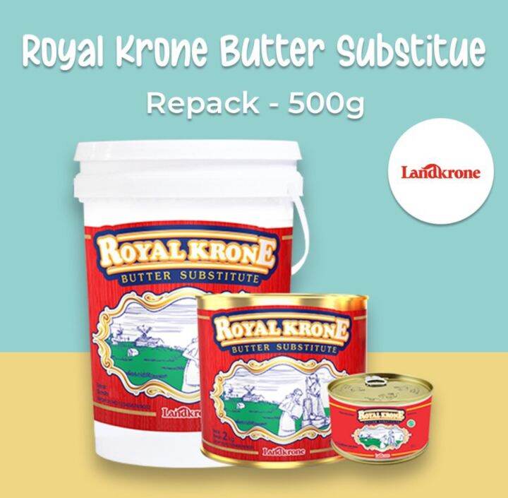 Royal Krone repack 500gr BOS Butter Oil Substitute Pengganti Butter Mentega Margarine | Lazada ...