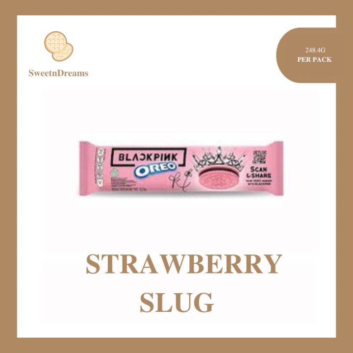 Black Pink x Oreos Strawberry Slug | Lazada PH