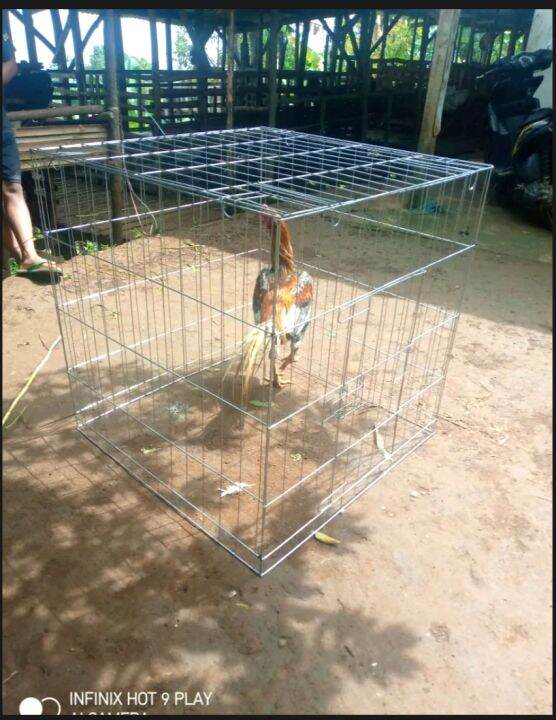 kandang jemur ayam ukuran 60x60x60 | Lazada Indonesia