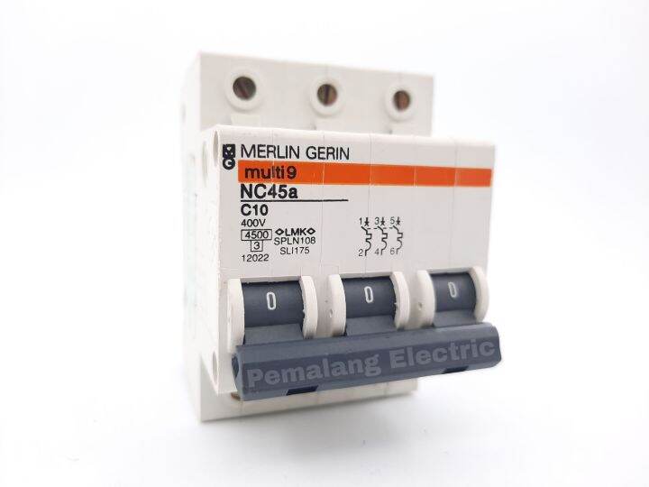 Mcb 3phase 10A, 20A, 25A merlin gerin | Lazada Indonesia