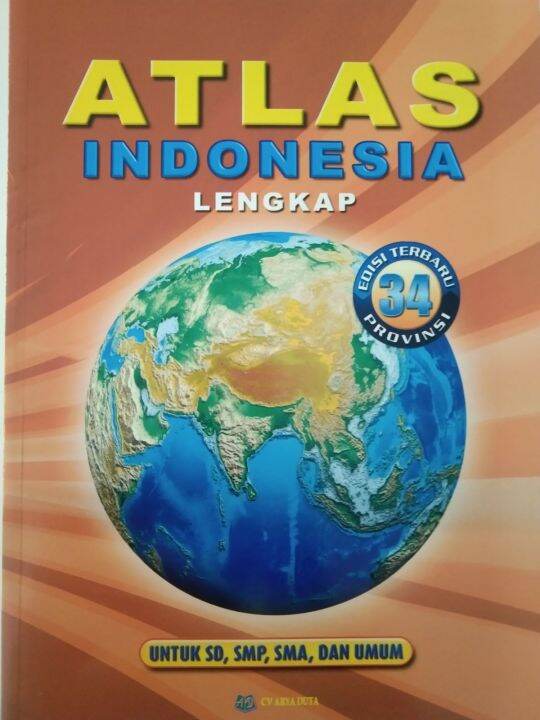 ATLAS INDONESIA Lengkap 34 provinsi | Lazada Indonesia